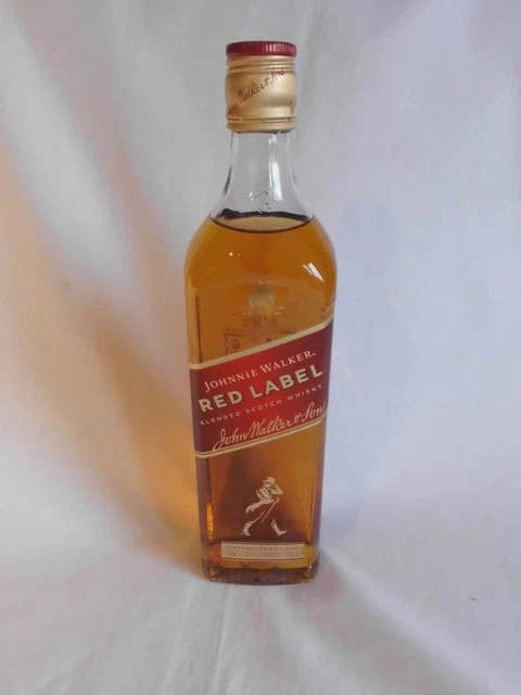 JOHNNIE WALKER RED Label Whisky 40% 0,7l Flasche Neu £19.37 - PicClick UK