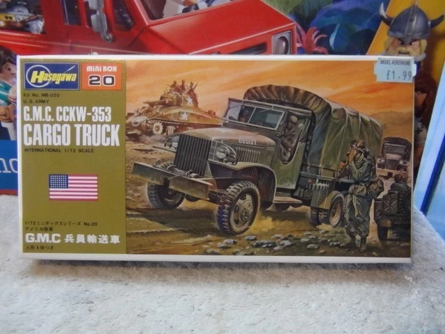 HASEGAWA HALES 22 GMC CCKW-353 Dump Truck Kit Vehicle £5.43 - PicClick UK