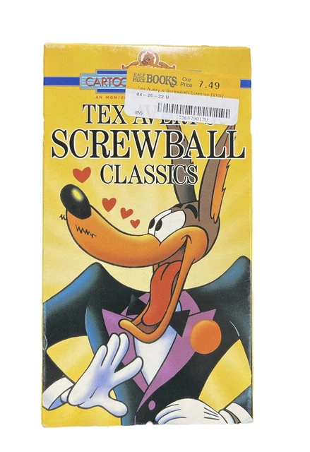VHS: TEX AVERY'S Screwball Classics: rare cartoon animation EUR 18,31 ...