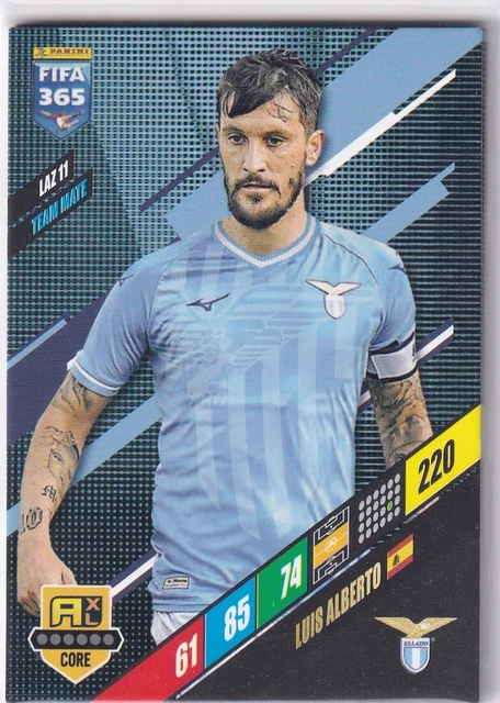 PANINI FIFA 365 Adrenalyn 2024 Carte Numéro Laz 11 Luis Alberto EUR 1,00 - PicClick FR