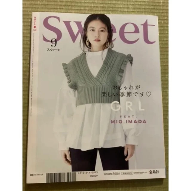 MAGAZINE SWEET SEPTEMBER uniquement magazine Imada Mio Tanaka Minami sans annexe EUR 46,07 ...