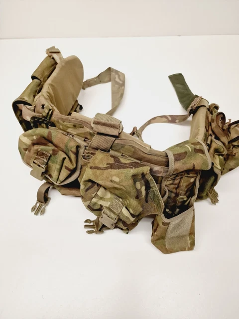 VIRTUS CHASSIS MOLLE Hip Belt Webbing British Army MTP Size Medium ...