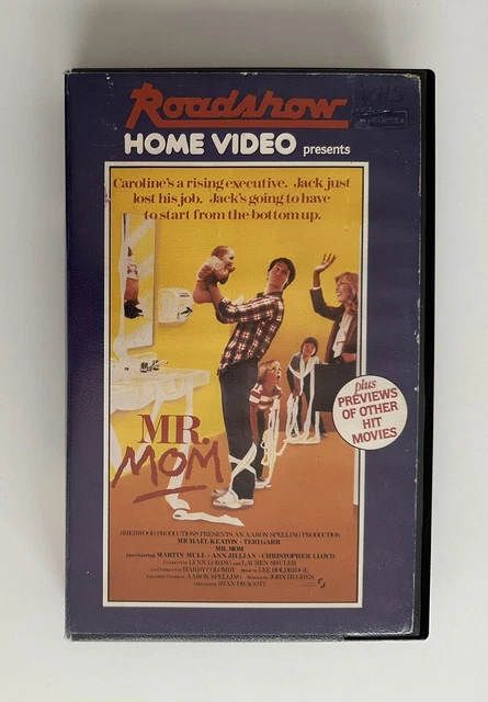 MR MOM [VHS] Roadshow Big Box Ex-Rental Video Tape Michael Keaton 1983 ...