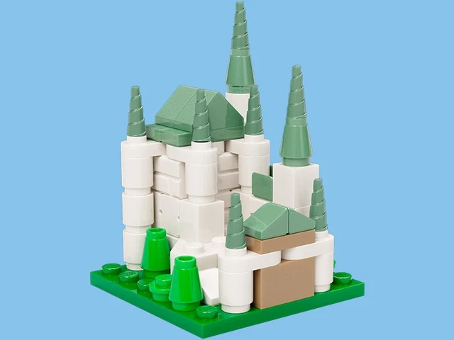 LEGO 6603212 GERMAN Castle M&T Hommage an das Schloss Neuschwanstein ...