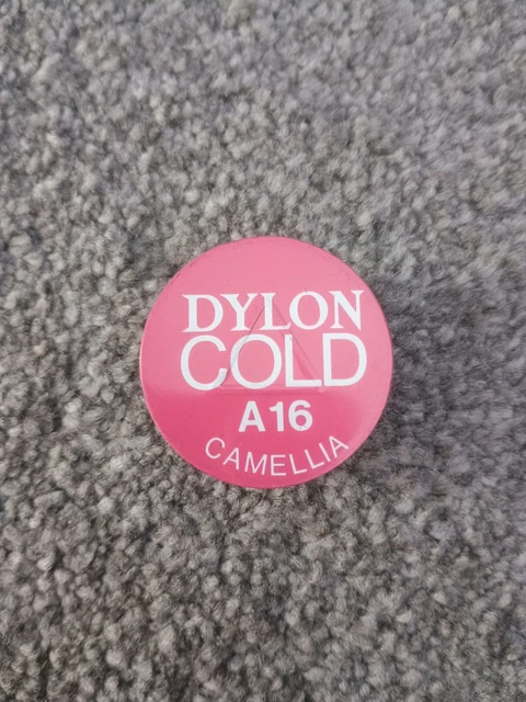 VINTAGE DYLON COLD Dye A16 Camellia Pink Rose Red £5.99 - PicClick UK