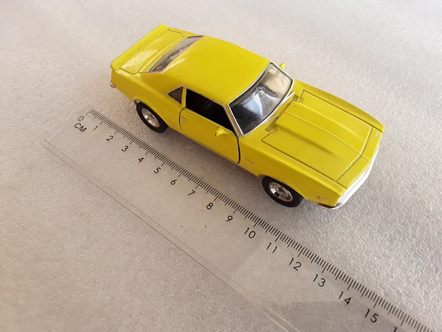 WELLY COLLECTION DIE Cast Car 1968 Chevrolet Camaro Z28 Yellow EUR 14 ...