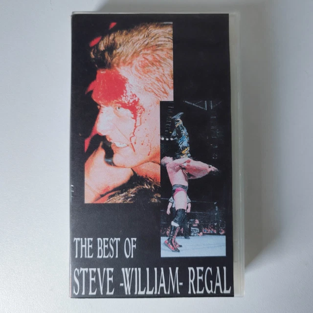 THE BEST OF Steve William Regal Bootleg British Wrestling VHS Tape WWE ...