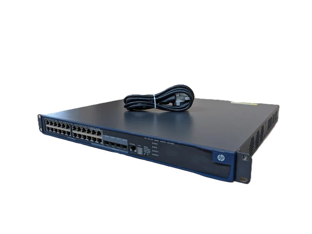 HP A5120-24G-POE+ EI JG236A 24-port 1GbE PoE+ 4x SFP Ethernet Switch £ ...