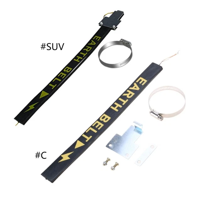 CAR EARTH BELT Ground Wire Strap Anti Static Strip Electrostatic ...