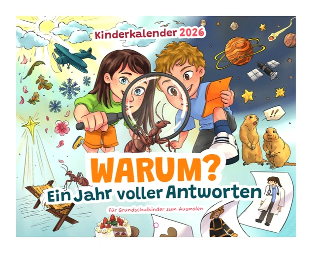 NEU! KINDER KALENDER 2026 Warum? Ein Jahr voller Antworten Für ...