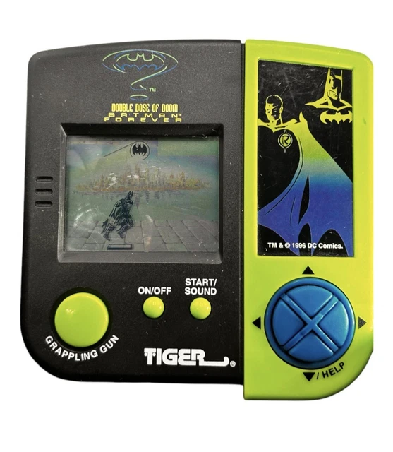 TIGER ELECTRONICS: BATMAN Forever- Double Dose Of Doom Handheld ...