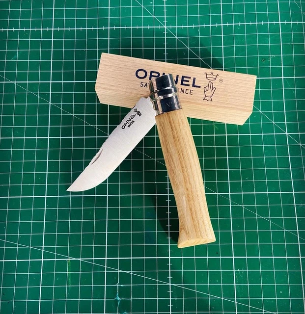 COUTEAU OPINEL N10 Frêne. Custom Guilloché. EUR 26,50 - PicClick FR