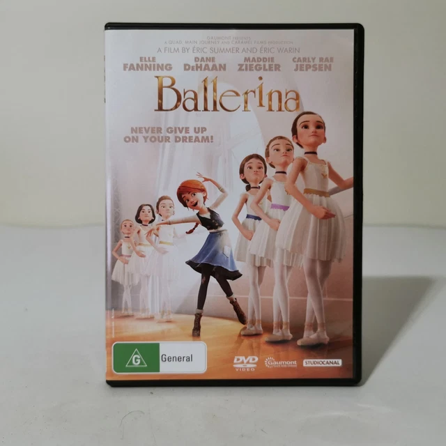 BALLERINA DVD ELLE Fanning Dale DeHaan Maddie Ziegler VGC Fast Free ...