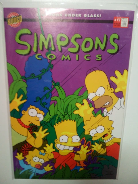 BONGO COMICS SIMPSONS Issue 12 (1995) Simpsons Under Class (Rare) £24. ...