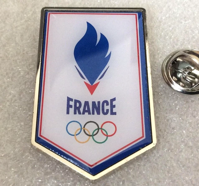 PIN'S JEUX OLYMPIQUES Paris 2024 (NEUF) (France flamme olympique) série ...