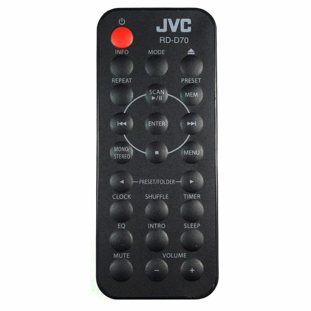 *NEW* GENUINE JVC RD-D70 HiFi Remote Control £12.45 - PicClick UK