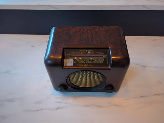 BUSH DAC90A CLASSIC Vintage Radio 1950,s Brown Bakelite £49.99 ...