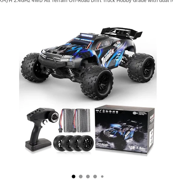 1:18 4WD ALL Terrain Off-Road 2.4Ghz RC Car for Adults 40KM/H High ...