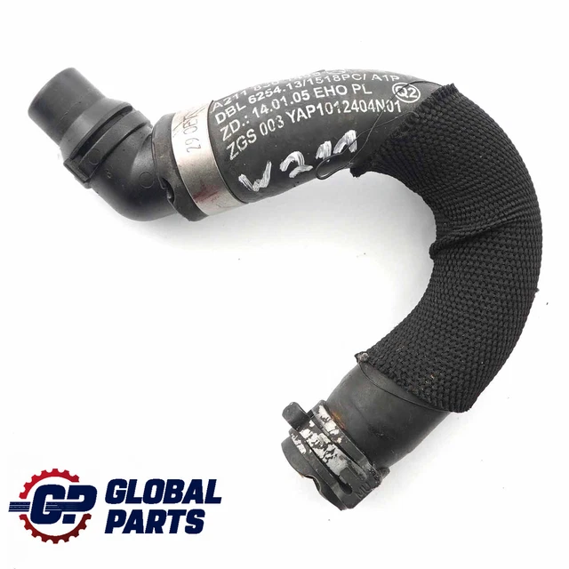 MERCEDES W211 W219 OM642 linea del tubo di raffreddamento del motore ...