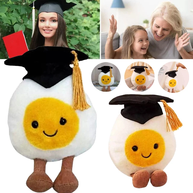 GRADUATION JELLYCAT EGG Boiled Amuseable Plush Soft Toy of Toy Gifts ...