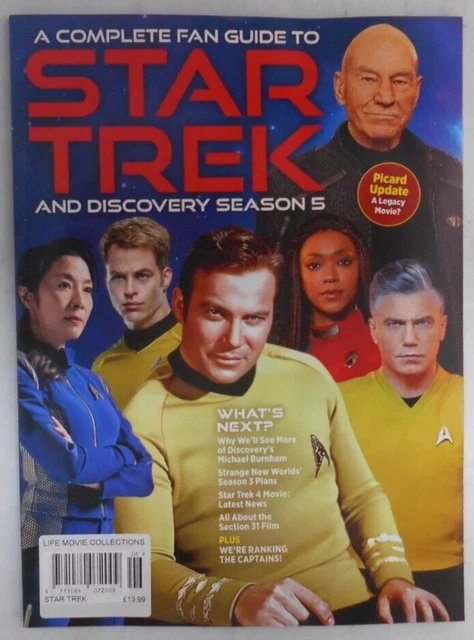 LIFE MOVIE COLLECTIONS magazine 2024 Star Trek and Discovery Season 5 ...