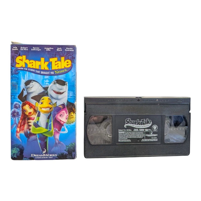 SHARK TALE VHS Late Era Video Tape - 2005 DreamWorks - Will Smith ...