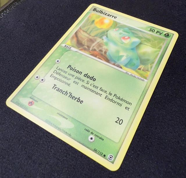 CARTE POKÉMON BULBIZARRE 54/112 - Ex Rouge Feu Vert Feuille - Vf Fr EUR 4,99 - PicClick FR