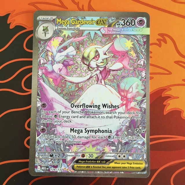 POKÉMON TCG : Mega Evolution - Mega Gardevoir ex 178/132 SIR £115.10 ...