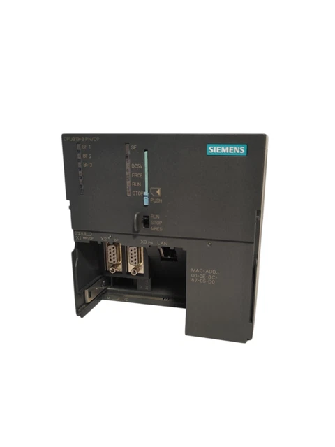 Siemens Simatic S7 300 Cpu319 3 Pn Dp 6es7 318 3el00 0ab0 2 844 93