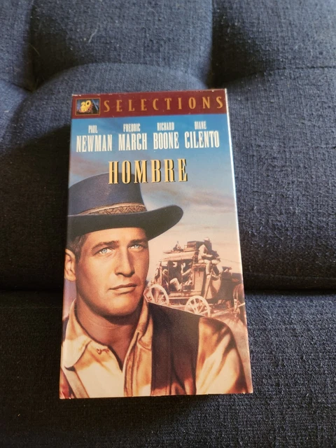 HOMBRE (VHS, 1993) Paul Newman, Fredric March, Richard Boone ~ BUY 2 ...