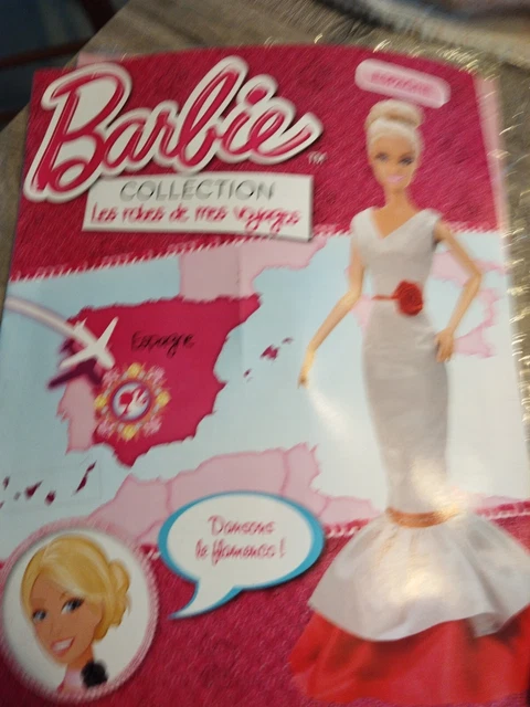 BARBIE COLLECTION LES robes de mes voyages Espagne + fascicule EUR 5,00 ...