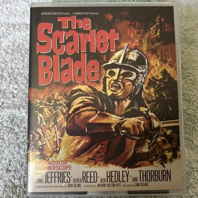 THE SCARLET BLADE Blu-ray. Hammer Films . Indicator Oliver Reed LE not ...