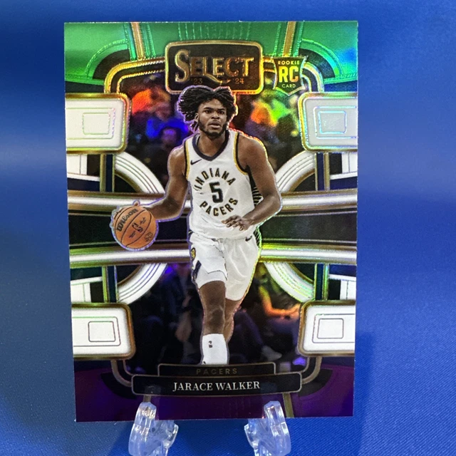 2023-24 SELECT JARACE Walker carta rookie atrio verde bianco viola ...