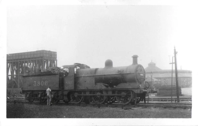 RAILWAY PHOTO LMS 3F 3806 Derby 1929 Midland Deeley 0-6-0 Loco £3.75 ...