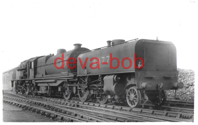RAILWAY PHOTO LMS Beyer Garratt 4977 Cricklewood 1936 2-6-6-2T Loco £1. ...