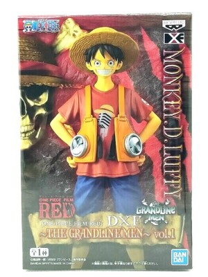 ONE PIECE FILM Red Monkey D Luffy Figure DXF The Grandline Men vol.1 £33.80 - PicClick UK