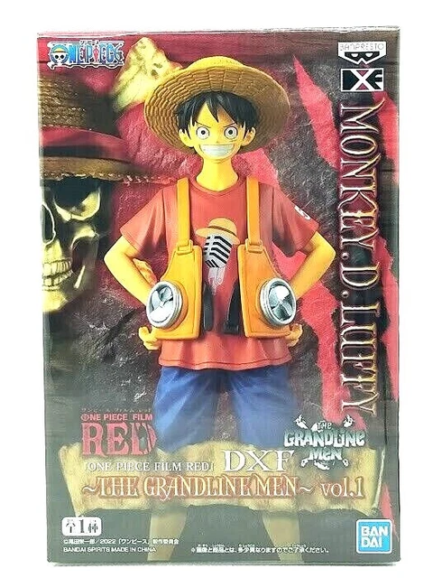 MONKEY D. LUFFY One Piece FILM RED DXF THE GRANDLINE MEN Vol.6 Male Figure EUR 75,42 - PicClick IT
