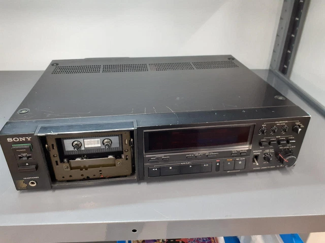 SONY TC-K777ES CASSETTE deck Power confirmed, tray cannot be opened ...