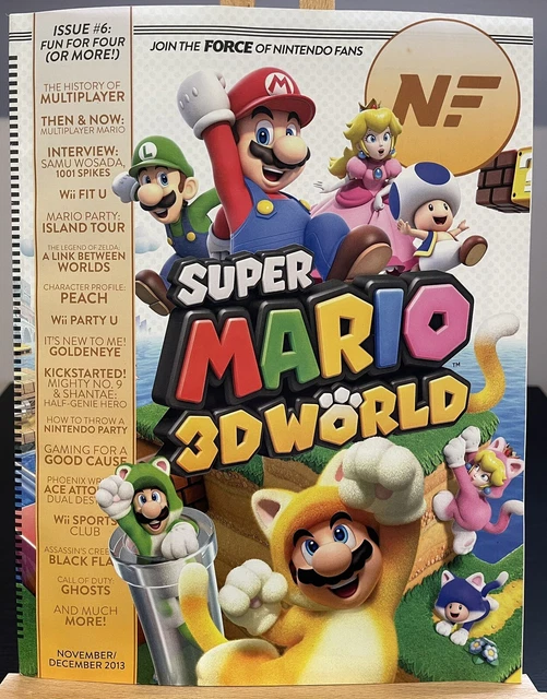 NINTENDO FORCE MAGAZINE Issue #6 Super Mario 3D World cover $15.00 ...