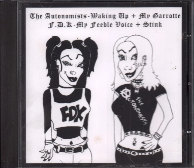 AUTONOMISTS / FDK Waking Up/My Feeble Voice CD UK Disclocate 2001 ...
