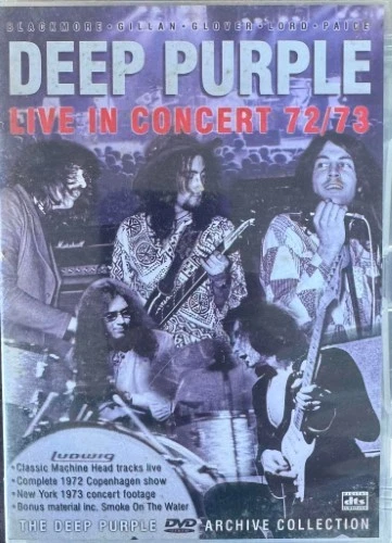 DEEP PURPLE DVD Live In Concert 72-73 $16.95 - PicClick AU