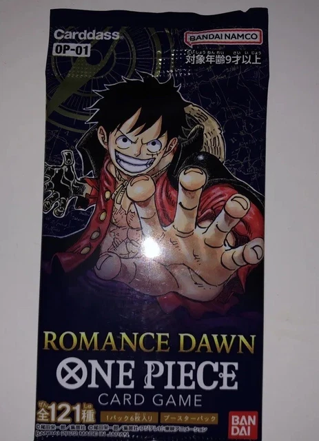JAPAN VERSION ONE Piece Card Game Romance Dawn Booster Pack-12 Cards(OP-01) EUR 16,91 - PicClick IT