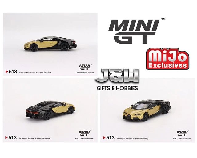 MINI GT BUGATTI Chiron Super Sport Gold MGT00513 1/64 EUR 11,60 ...