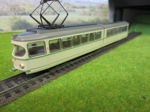 ROCO 5200 TWIN Modern Tram Cream Livery Ho Scale Boxed £83.91 - PicClick UK