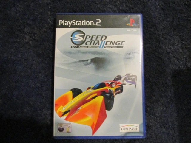 PLAYSTATION TWO. SPEED Challenge, Jacques Villeneuve's Racing. Disc ...