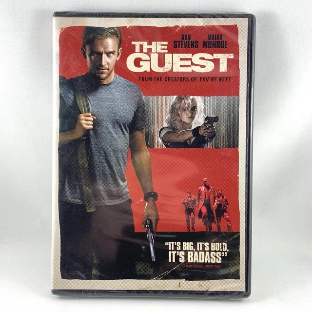 THE GUEST (DVD, 2015) Dan Stevens Maika Monroe Action Thriller ...