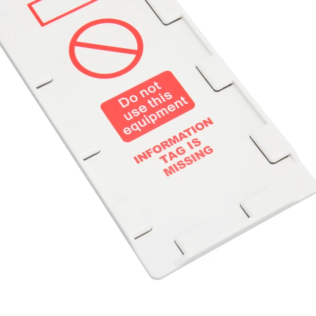 SAFETY INSPECTION TAG For Accident Prevention Bracket Warning Sign ...
