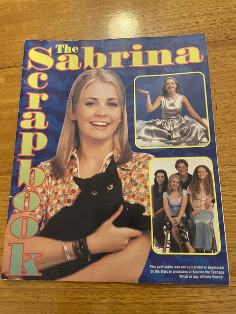 RARE SABRINA THE Teenage Witch Unofficial Book - The Sabrina Scrapbook ...