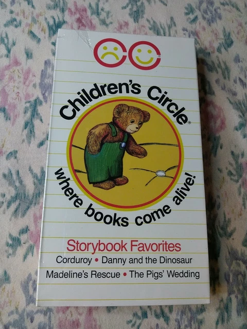 CHILDREN'S CIRCLE VHS Tape Corduroy Danny Dinosaur Madeline Pigs ...