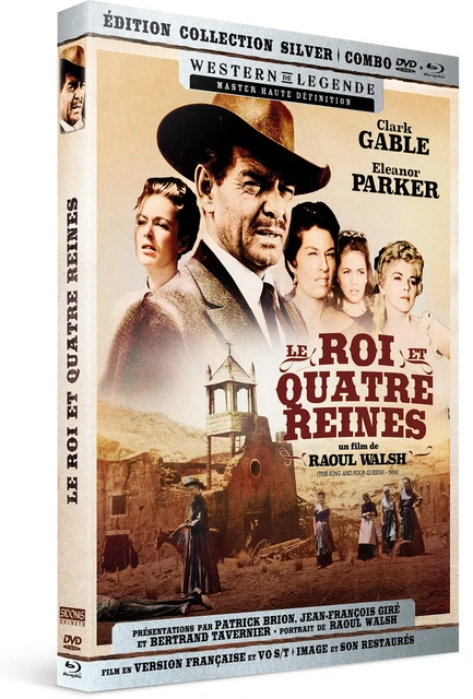LE ROI ET quatre reines (Blu-ray) Gable Clark Parker Eleanor Willes ...